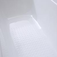 China Hand Control Built-in Acrylic Bathtub Simple Drop in Tub 1500x700x420mm for sale
