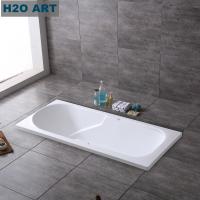 China HA31 Simple Acrylic Built-in Drop In Bathtub 1500x700x400mm European Sales Drop Custom OEM for sale