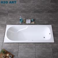 China HA31 Simple Acrylic Built-in Drop In Bathtub 1500x700x400mm European Sales Drop Custom OEM for sale