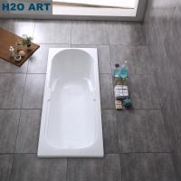 China HA31 Simple Acrylic Built-in Drop In Bathtub 1500x700x400mm European Sales Drop Custom OEM for sale