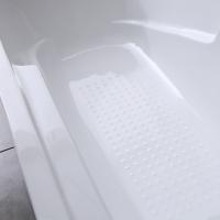 China Acrylic Drop In Bathtub 1500x750mm Rectangle with Built in Handles for South Asia for sale