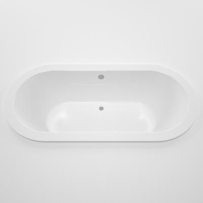 China Oval Drop In Acrylic Bathtub 1700x800x420mm for South Africa Custom OEM for sale