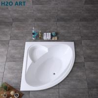 China Acrylic Corner Drop In Bathtub HA10 1400x1400x400mm Built in Design for sale