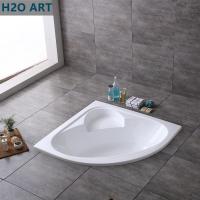 China Acrylic Corner Drop In Bathtub HA10 1400x1400x400mm Built in Design for sale