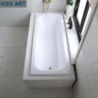 China Acrylic Drop In Bathtub 1700x700x400mm Whirlpool Massage Bathtub with Handles for South Africa for sale
