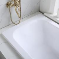 China Acrylic Drop In Bathtub 1700x700x400mm Whirlpool Massage Bathtub with Handles for South Africa for sale