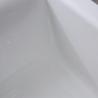 China Simple Built-in Acrylic Bathtub 1500x750mm for Asia Market Customizable OEM for sale