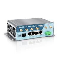 China Industrial 5G Router 1.2GHz Dual SIM WiFi6 CPE with 4 Gigabit LAN Ports SLK-R680-5G for sale