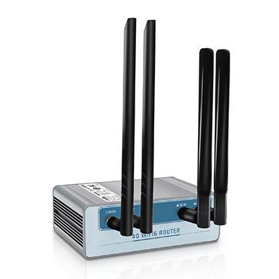 China Industrial 4G Router CPE WiFi6 1.2GHz Quad-Core 8 Port Gigabit LAN WAN for sale