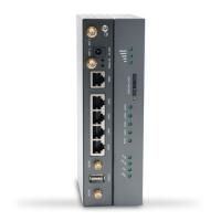 China Industrial 4G Router 4 Ethernet Ports 28VDC VPN Router SLK-R4008 LTE for sale
