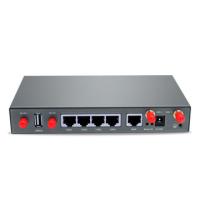 China Industrial 4G Router 4 Ethernet Ports 28VDC VPN Router SLK-R4008 LTE for sale
