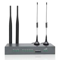 China Industrial 4G Router 4 Ethernet Ports 28VDC VPN Router SLK-R4008 LTE for sale