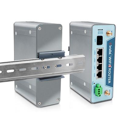 China Industrial WiFi 6 Router 8Gb DDR3 4x Gigabit LAN WAN Ports 2.4GHz 5.8GHz for sale