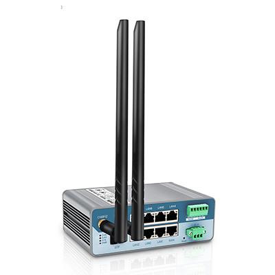 China Industrial WIFI6 Router 8 Port Gigabit 5 GHz Dual Band Quad Core CPU 1201Mbps for sale