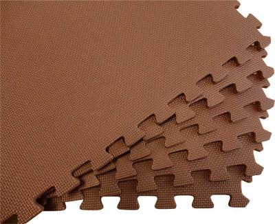 China EVA Foam Interlocking Puzzle Mat Anti Slip Anti Dusty Cartoon Baby Play Mat 60x60cm for sale