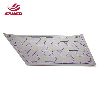 China MarineMaster Premium EVA Boat Decking 2400x1200mm UV Proof Synthetic Teak for Superior Traction for sale