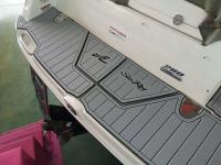 China SANSD Non Skid Embossed Swim Platform Pads 3M EVA Foam Marine Flooring UV Resistant for sale
