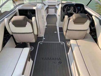 China 5mm Non Skip Deluxe EVA Faux Teak Flooring Sheet 1.2x2.4m for Boat Marine Yacht for sale