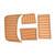 China 6mm Smooth Surface Shock Absorbent Rubber Vinyl Sheet Marine Flooring EVA Foam for sale