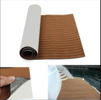 China SGS Moisture Resist 3 Layers EVA Faux Teak Sheet 120cm x 250cm Marine Boat Decking for sale