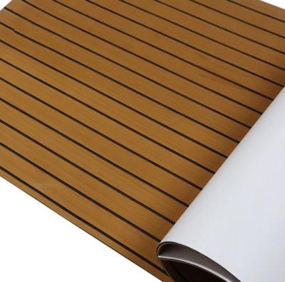China Marine Grade EVA Foam Teak Sheet 1.1x2.1m Anti UV 3000 Hours Boat Decking for sale