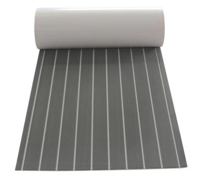 China Colorful Nonskid EVA Synthetic Teak Deck 2400x1200mm Marine Flooring for sale