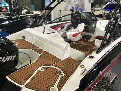 China Marine Grade EVA Foam Boat Decking Sheet 1.2x2.4m Anti Slip Teak Carpet for sale