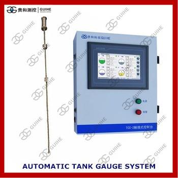 China Petrol station underground fuel tank level gauge for mornitor diesel tank volume system magnetosrictive level sensor for sale