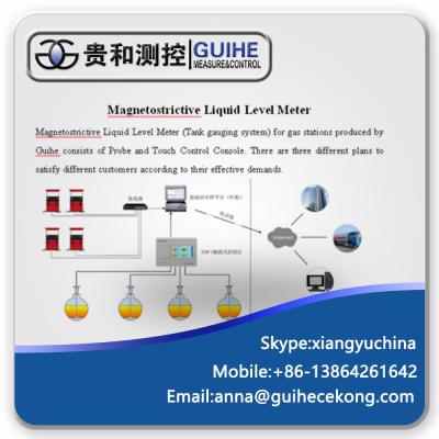 China Gas station underground tanks high Accuracy  Remote control Magnetic diesel fuel tank  Automatic tank gauging system for sale