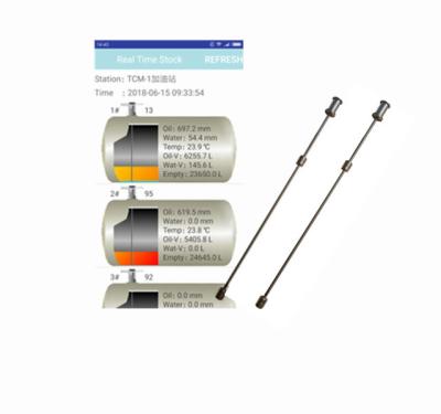 China Diesel measuring instrument digital level gauge ATG fuel station LPG gasoline tank level meter magnetic float probe for sale