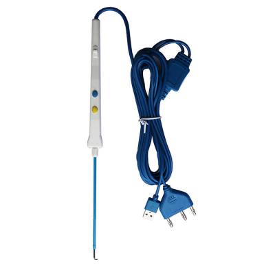 China Insulated Laparoscopic Hook Electrode Stainless Steel 	3 Meter Resuable for sale