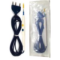 China SFDA Electrosurgical Hand Control Pencil Custom Electrosurgical Electrode for sale