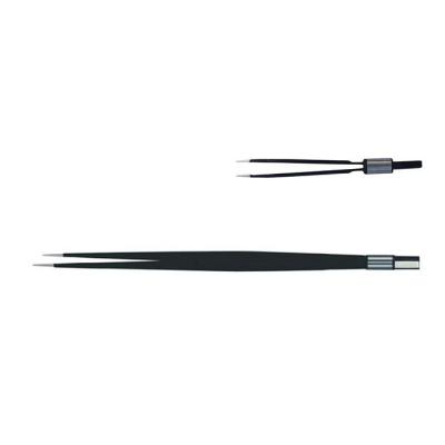 China Cutting And Coagulation Electrosurgical Bipolar Forceps Length 110mm for sale