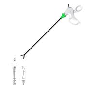 China 330mm Disposable Laparoscopic Forceps Custom Laparoscopic Hand Instruments for sale