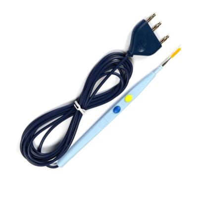 China CE Electric Disposable Electrosurgical Pencil Multifunction With Blade for sale