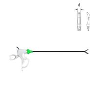 China 330mm Disposable Laparoscopic Scissors Stainless Steel Shaft Grasper for sale