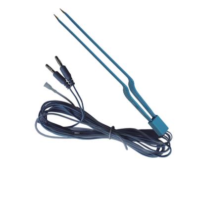 China Duck Size Bipolar Electrosurgical Forceps OEM Bipolar Cautery Forceps for sale