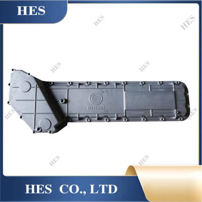 China 6140100083B 256mm Oil Cooler Cover 0.5kg Shacman Truck Parts for sale
