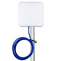 China 2400-2500MHz/5150-5850MHZ 13/15dBi Single Interface Dual Frequency Directional Antenna Flat Antenna 2.4/5.8GHz Dual Frequency Directional Antenna Coal Safety Certification Antenna for sale