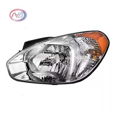 China Head lamp 92101-1E011 92102-1E011 For 07-11 Hyundai Accent Auto Headlight for sale