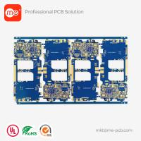 China Prototype PCB &Mass PCB for Blue Soldermask 2L bare PCB ROHS printed circuit board PCB for sale