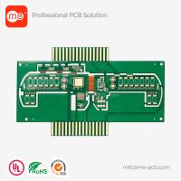 China Gold Finger PCB 5G mobile phone 6L Plated Gold Circuit Board Semi hole pcb circuit board for sale