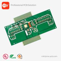 China Gold Finger PCB 5G mobile phone 6L Plated Gold Circuit Board Semi hole pcb circuit board for sale
