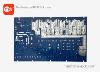 China Prototype PCB &Mass PCB for Blue Soldermask 2L bare PCB ROHS printed circuit board PCB for sale