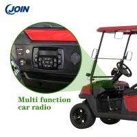China Waterproof Golf Cart Stereo Kit Black Electric Golf Car Radio ODM for sale