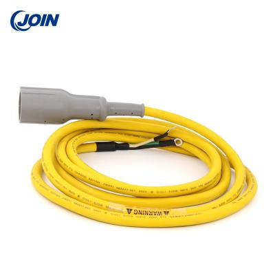 China Yellow American Standard Golf Cart Charger Plug With 130inch Cable for sale