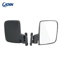 China Normal High Impact Plastic Black Golf Rear View Mirrors Easy Installed for sale