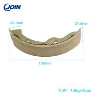 China Long Lasting Golf Cart Accessories Iron Brake Shoes 101823201 for sale