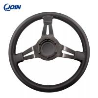 China Leather 13.5 Steering Wheel Cover Adapter Universal Golf Cart for sale