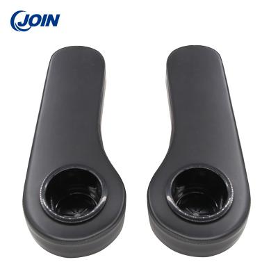 China Black Cup Holder Kit Plastic Golf Cart Rear Seat Armrest for sale